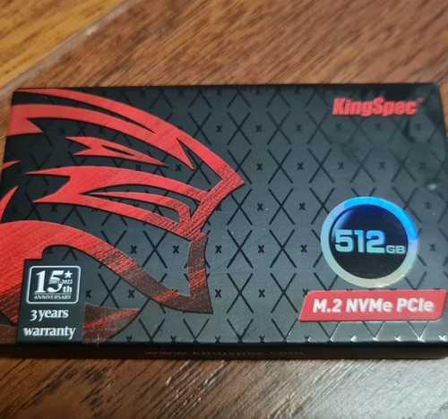 SSD накопитель kingspec NX-512 512гб, M.2 2280