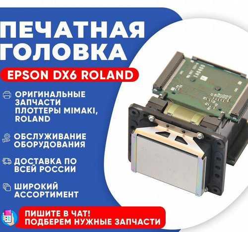 Печатающая головка принтера Epson DX6 Roland