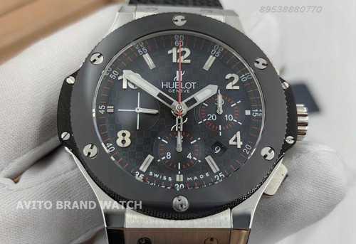 Часы Hublot big bang ceramic новые хронограф 4100