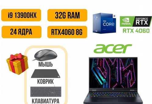 Игровой ноутбук 16" Acer Predator Helios Neo 16 PHN16-71, 512 ГБ, Core i9-13900HX, RAM 32 ГБ, GeForce RTX 4070 8 ГБ