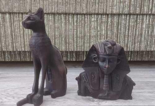 Статуэтки кошка, фараон