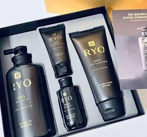 Ryo Premium HBX Hair Loss Relief Set шампунь и мас