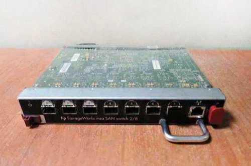 Свитч HP storageworks MSA SAN switch 2/8 (288246-0