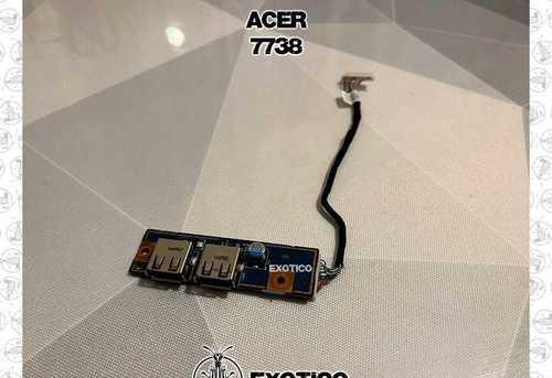 Acer 7738 7738G Плата USB