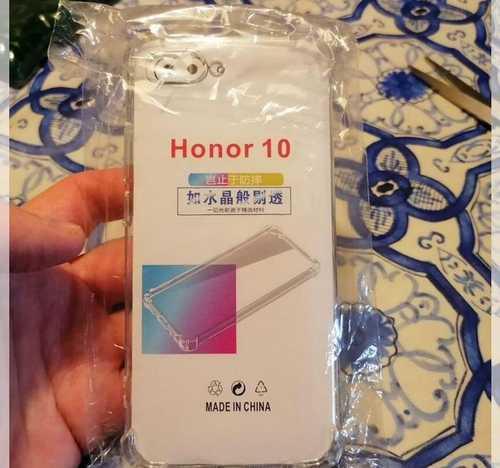 Силиконовый чехол Honor 10