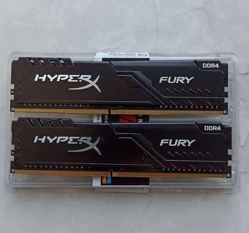 Оперативная память HyperX fury DDR4 8x2(16) GB