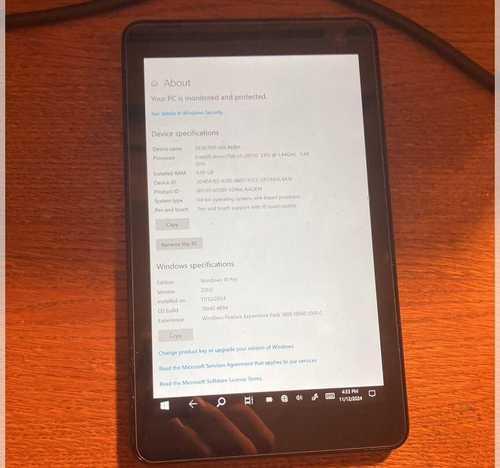 Ноутбук Dell Venue 8 pro 5855