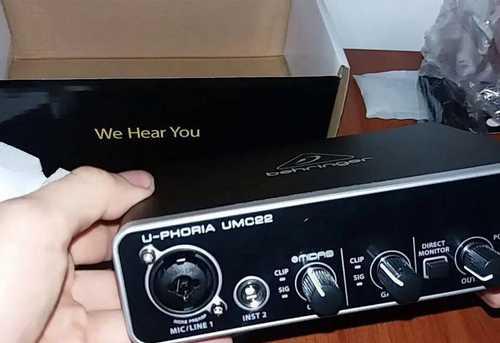 Behringer u phoria UMC22