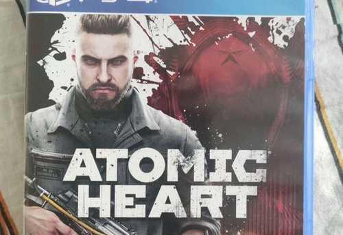 Диск Atomic heart ps4 полностью на русском