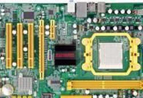 AM2 Комплект Jetway M2A480-VP-PB + AMD Athlon 64 X