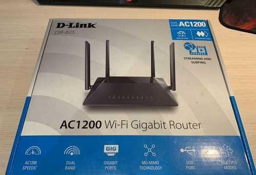 D-Link AC1200 WiFi Gigabit Router (DIR-825)