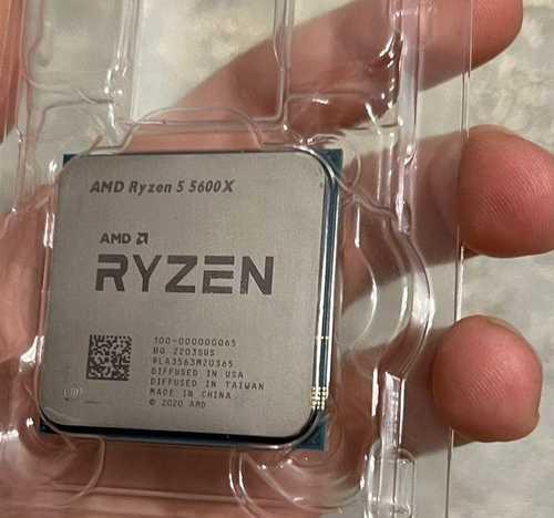 Новый процессор amd ryzen 5 5600x