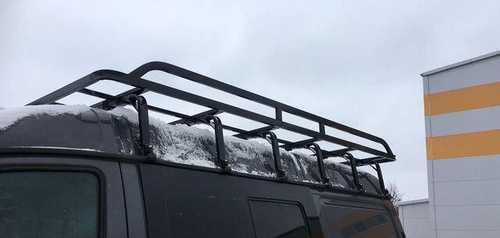 Багажник на газель "Пролёт усиленный" 12 опор