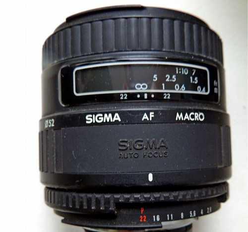 Sigma AF 50mm 1:2,8 Macro для Nikon