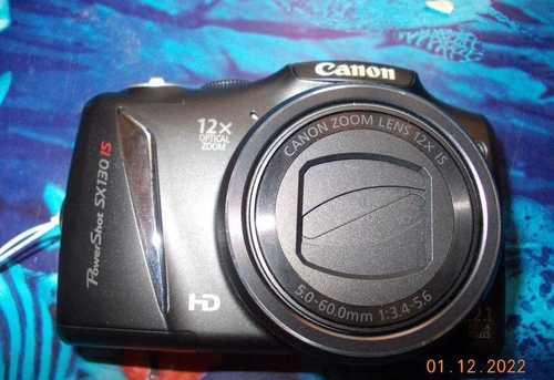 Фотоаппарат Canon power shot SX 130 is