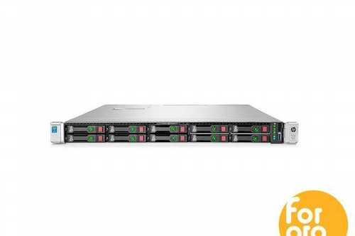 Сервер HP DL360 Gen9 10SFF 2xE5-2690v3 384GB, P840