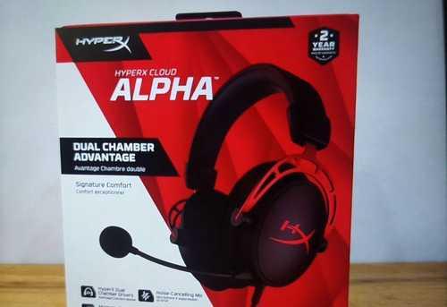 Игровые наушники hyperx cloud alpha