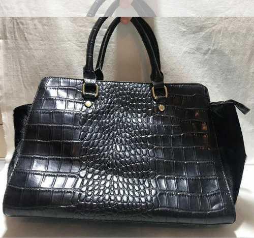 Goldbird сумка кожаная винтаж 80-90 х гг