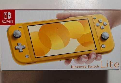 Nintendo Switch Lite Yellow, новый, жёлтый