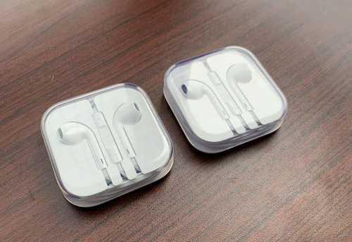 Наушники earpods apple jack 3,5 мм оригинальные