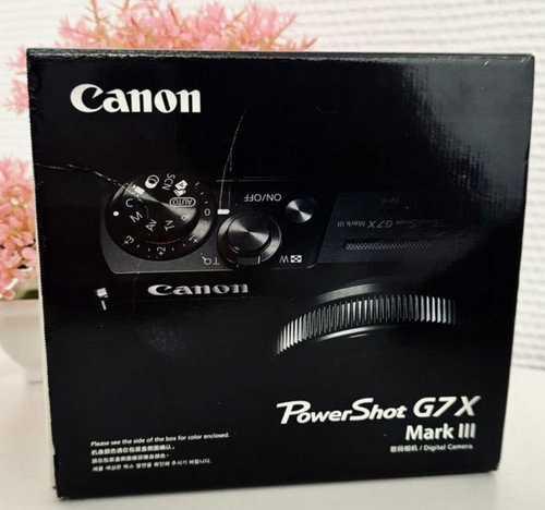 Canon g7x mark iii новый