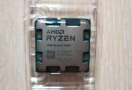 Ryzen 5 7500F + A620m комплект ам5