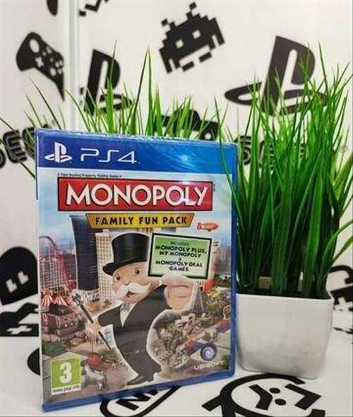 Monopoly Family Fun Pack PS4 NEW