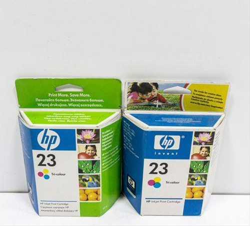 Картриджи HP 23 (C1823DE BA5) новые