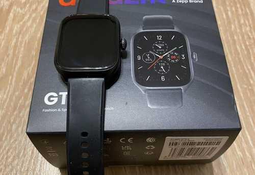 Умные часы Amazfit GTS 4 20 мм GPS, черный