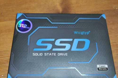 SSD 512 GB SATA новый