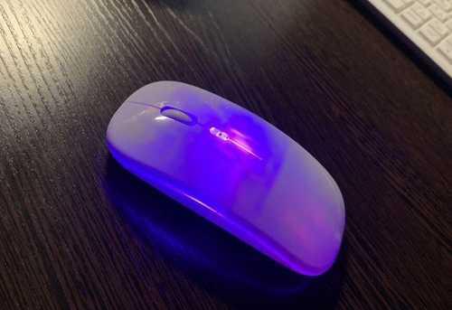 Мышь беспроводная аккумуляторная с подсветкой