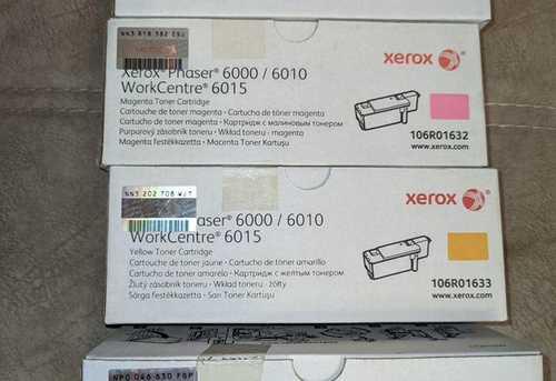 Комплект оригинальных картриджей Xerox