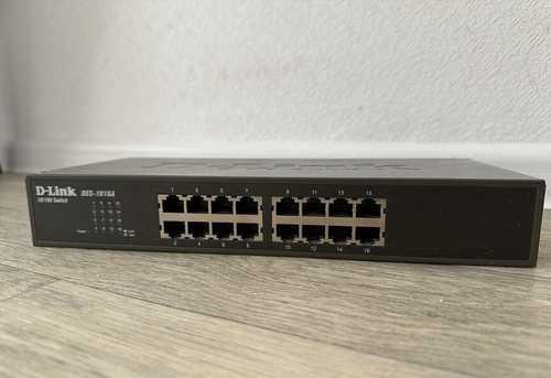 Коммутатор (switch) D-link DES-1016A