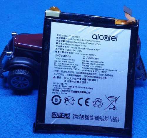 Alcatel TLp024C1. Аккумулятор. Оригинал