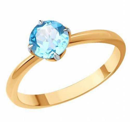 Кольцо Diamant из золота, 51-310-01767-1, р.19,5