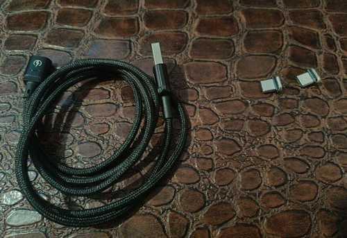 Зарядный кабель с магнитным коннектором