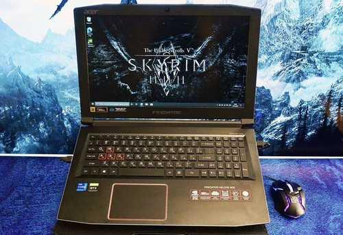 Топовый ноутбук для игр Acer на RTX + SSD