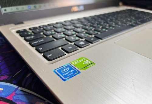Asus игровой ноутбук intel + Gt920 mx 500GB