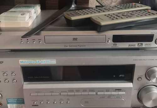 Ресивер Pioneer vsx-D714 и DVD