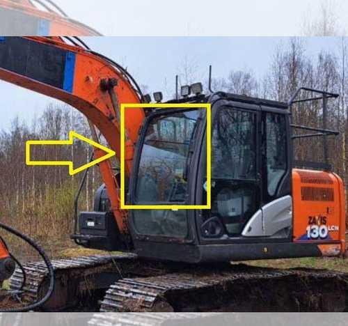 Рамка лобового стекла экскаватор Hitachi ZX200 5G