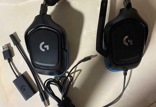 Игровые наушники с микрофоном logitech g432