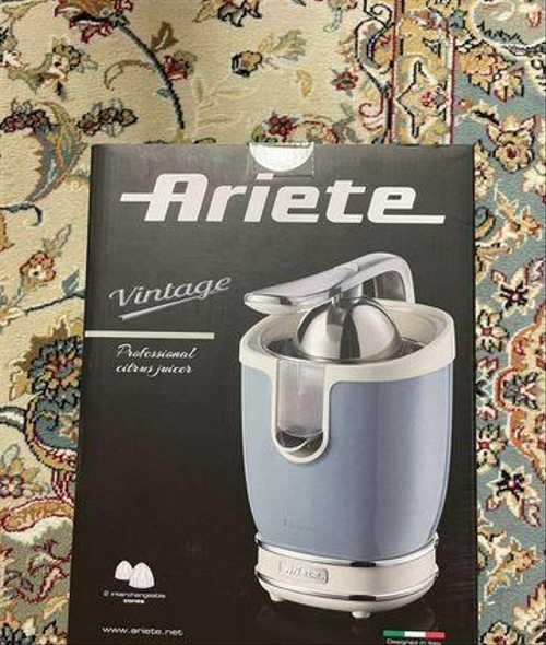 Соковыжималка электрическая Ariete Vintage 413