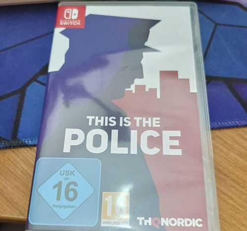 Картридж this is the police для nintendo switch