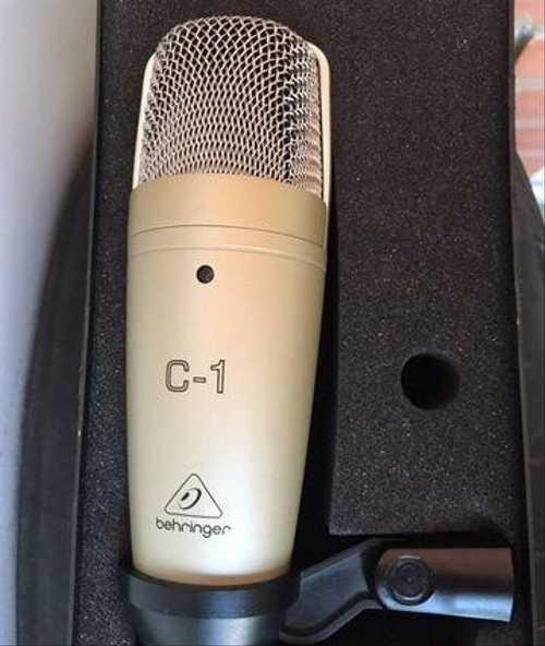 Студийный микрофон behringer-c1