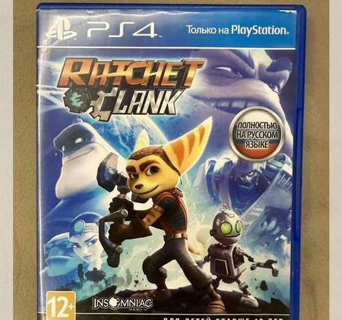 Ratchet Clank ps4 диск