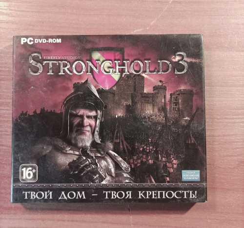 Игровые диски на пк: Stronghold 3, Inversion и тд