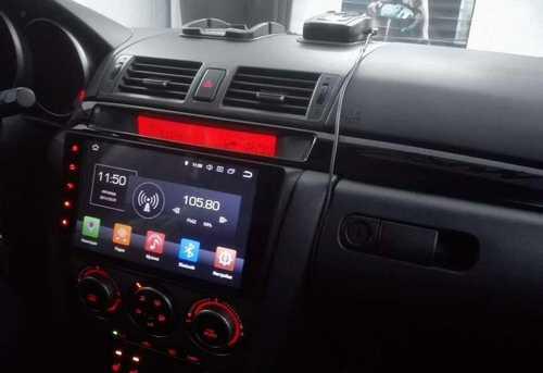 Android магнитола Mazda 3 bk новая