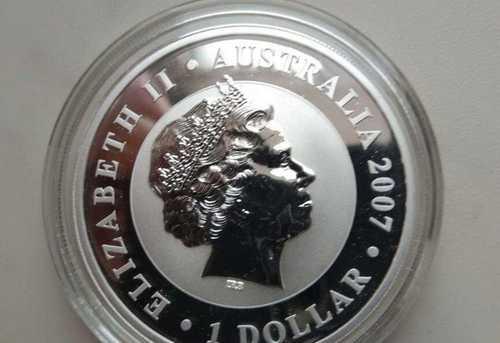 1 доллар 2007 года Австралия