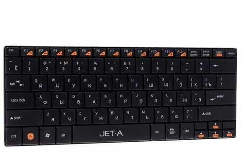 Клавиатура беспроводная Jet.A SlimLine K7 Black US
