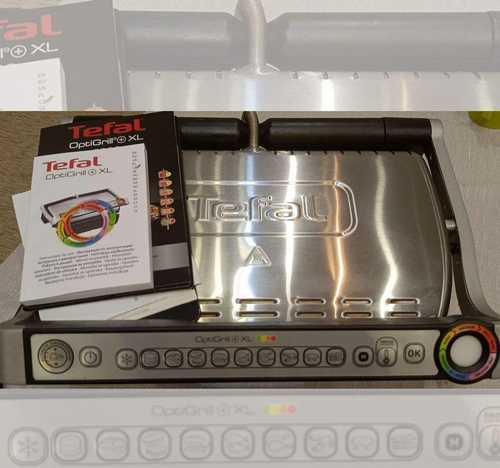 Электрогриль tefal optigrill xl